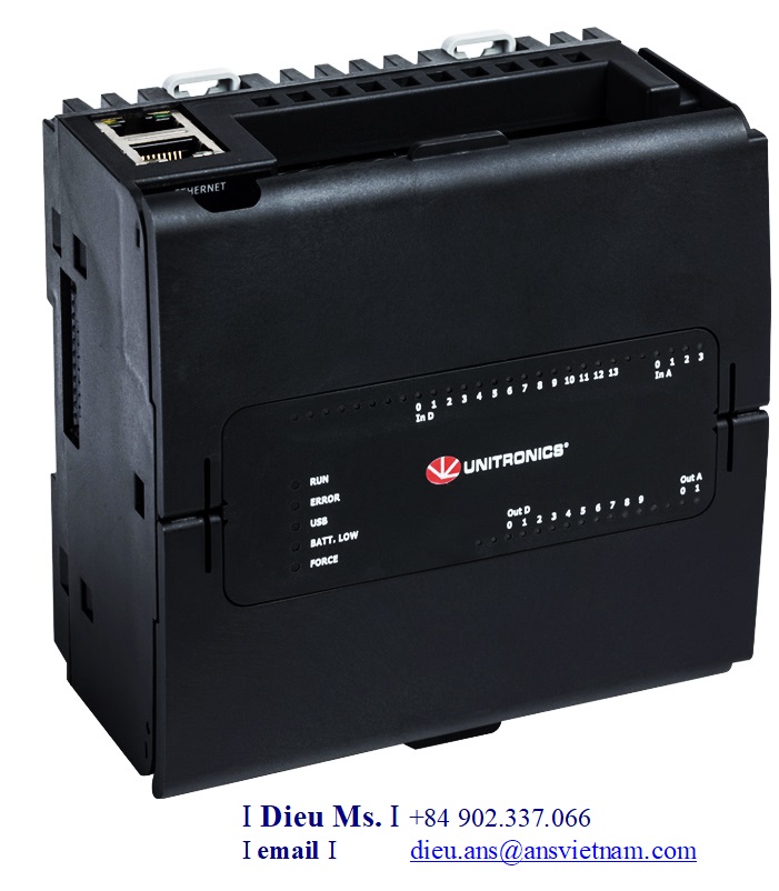 V350-J-TA24/V350-JS-TA24- BỘ LẬP TRÌNH PLC TÍCH HỢP MÀN HÌNH HMI 3.5 ...